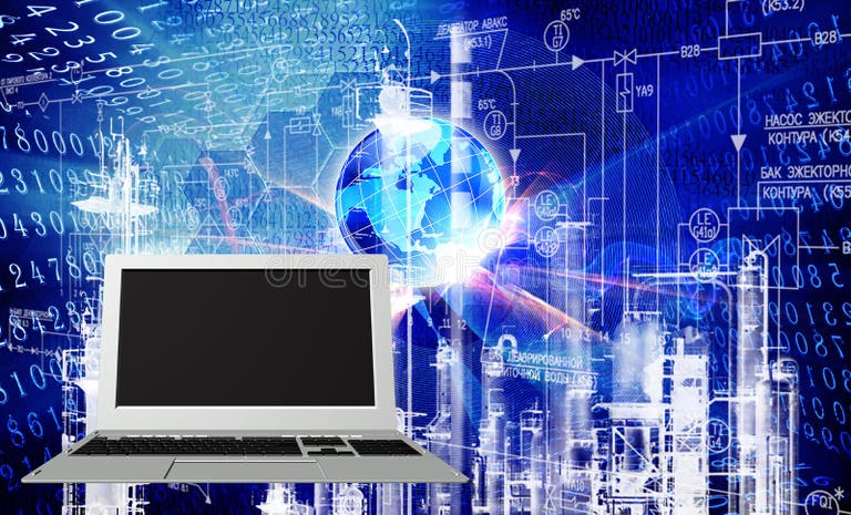 Innovative Computer Technology Stock Image - Image of research ...