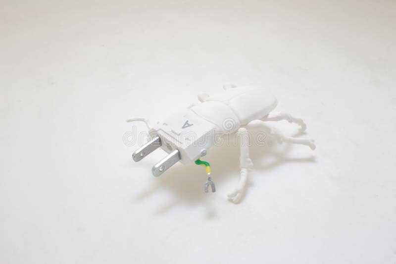 Innovative Concept of an Electrical Plug Styled Stock Photo - Image of ...