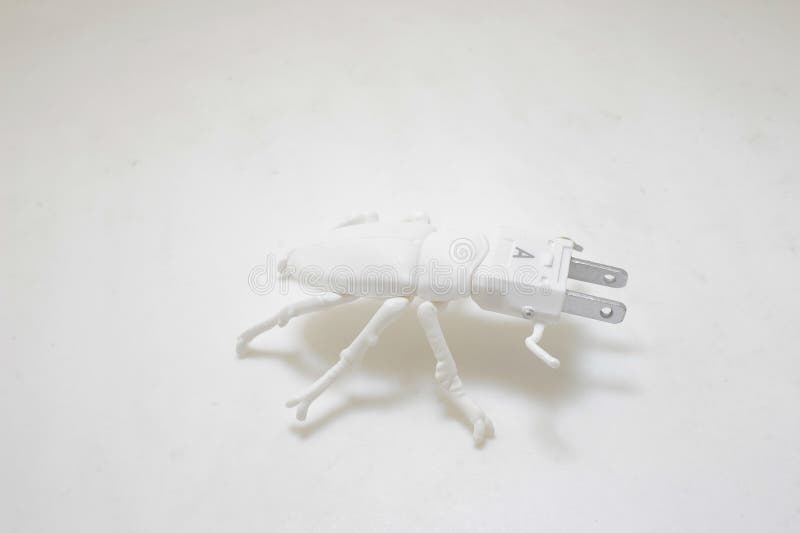 Innovative Concept of an Electrical Plug Styled Stock Photo - Image of ...