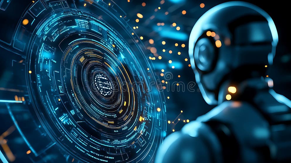 Innovative Concepts in Digital Automation Technology Stock Illustration ...