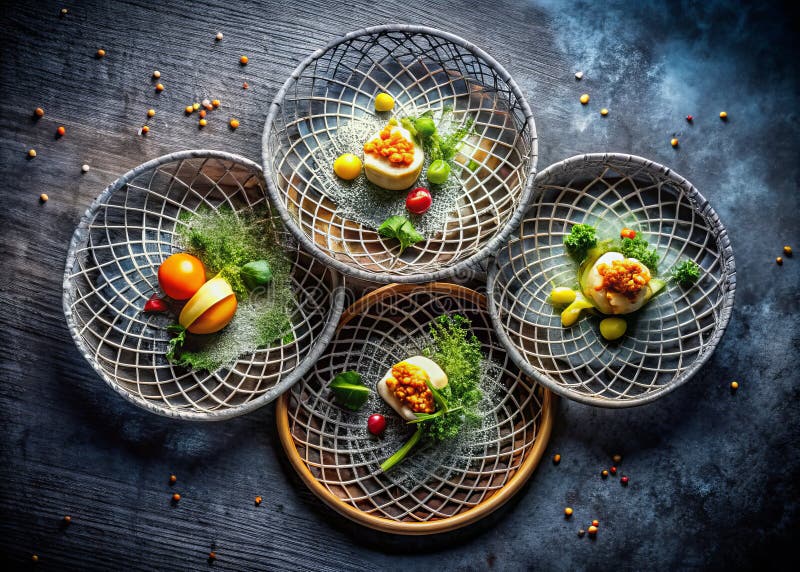 Innovative Concrete Cage Nets Culinary Presentation Techniques for ...