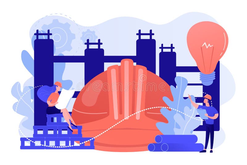 Innovative Construction Materials Abstract Concept Vector Illustration. Stock Vector ...