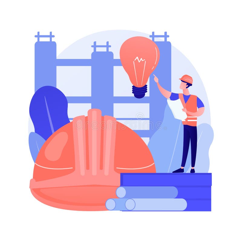 Innovative Construction Materials Abstract Concept Vector Illustration. Stock Vector ...