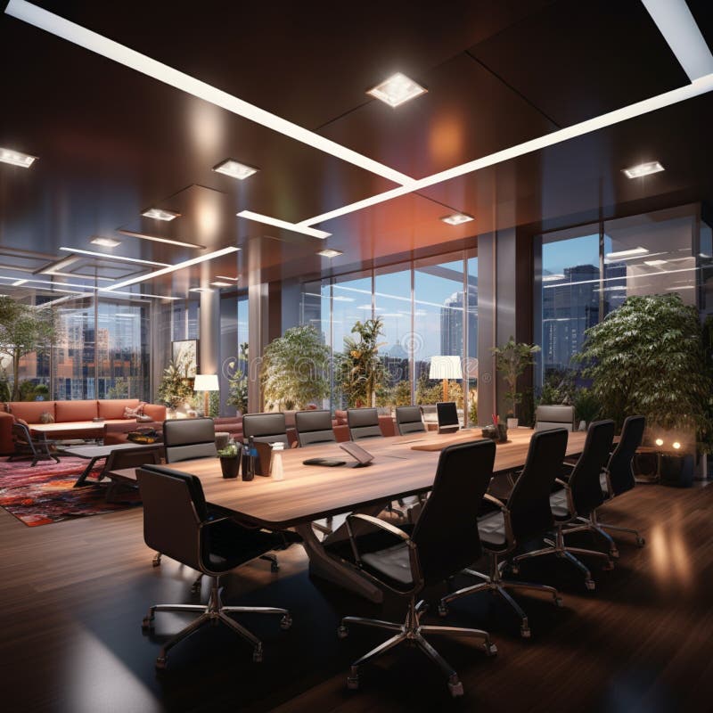 Innovative Corporate Space Design, Visualized through Realistic 3D ...
