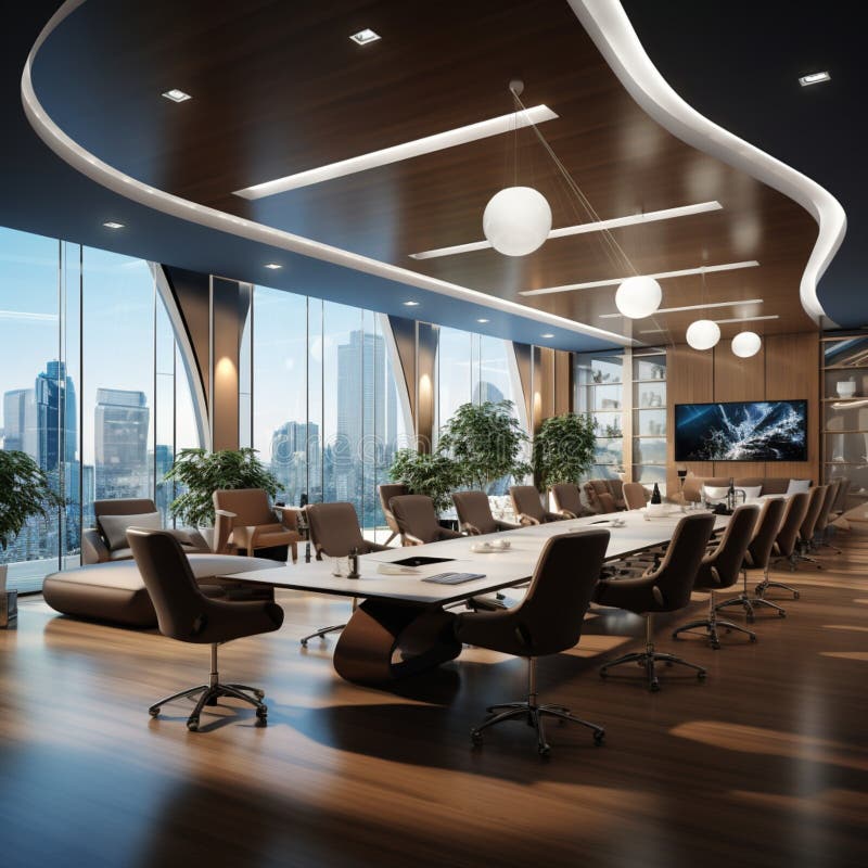 Innovative Corporate Space Design, Visualized through Realistic 3D ...