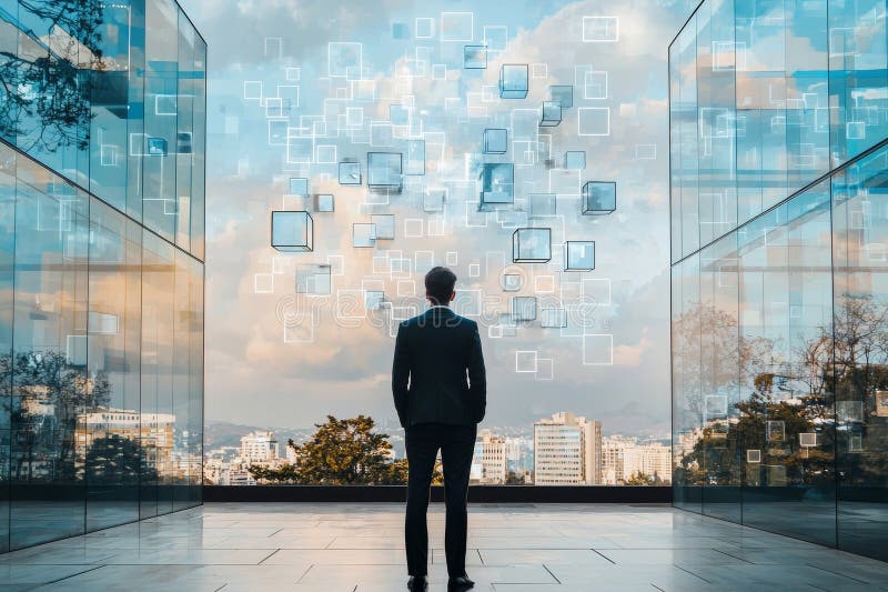 Innovative Corporate Vision, Modern Architectural Design, Future ...