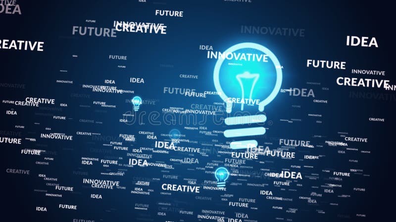 Creative Future Blue Technology Digital Security Lock Background Stock ...