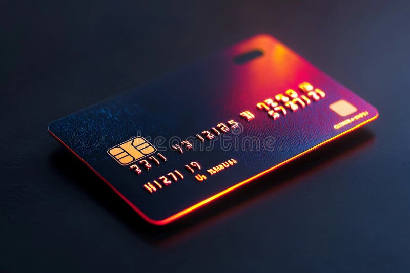 Innovative Credit Card Design Showcasing Advanced User Interface ...