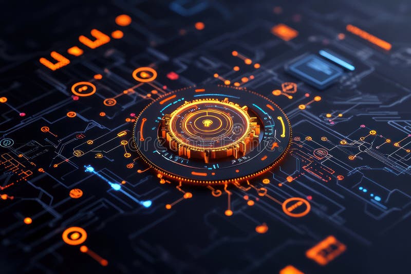 Innovative Cyberpunk Interface: Data Science, Engineering, AI, Big Data ...