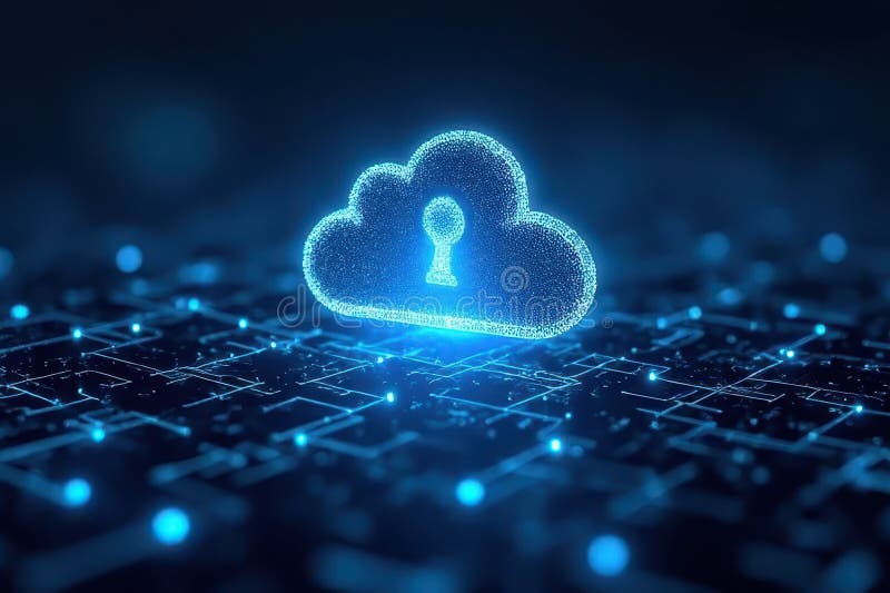 Innovative Cybersecurity Adaptation Stock Illustration - Illustration ...