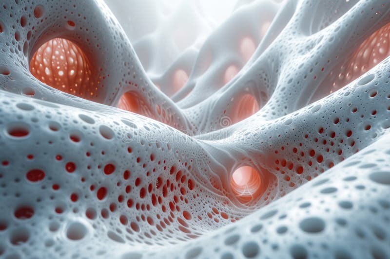 Innovative 3D Abstraction Merging Technology-inspired Elements with ...