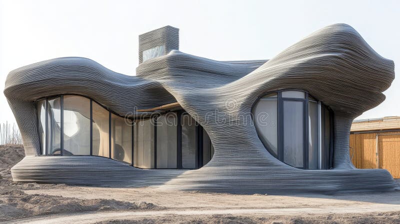 Innovative 3D Printed House Design with Ultra Strong Composite Material ...