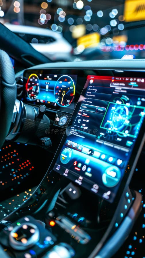 Innovative Dashboard Design Showcasing Advanced Technology in a Modern ...