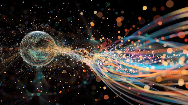 Innovative Data Visualization Entails Glowing Connections within a ...