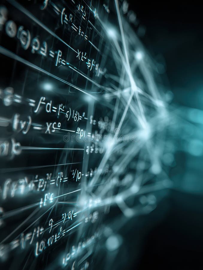 Innovative Data Visualizations Demonstrating Complex Mathematical Equations and Algorithms in a ...