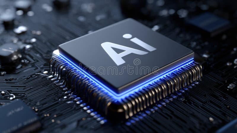 Innovative Artificial Intelligence Robot Head Showcasing a Digital Brain Engine with Intricate ...