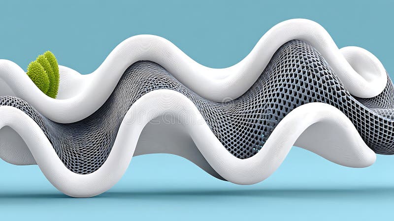 Innovative Design Featuring Wavy Structure with Blend of Smooth and ...