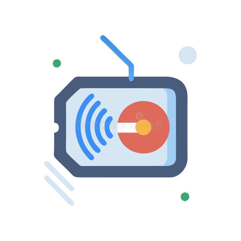 Innovative RFID Tag Design Icon Stock Vector - Illustration of ...