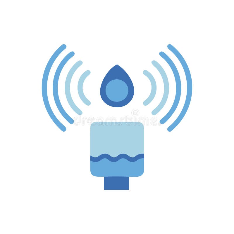 Innovative Water Sensor Design Icon Stock Vector - Illustration of ...