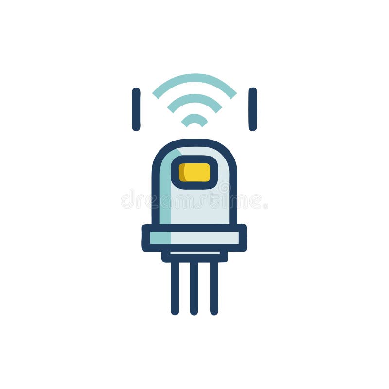 Innovative Ambient Light Sensor Vector Icon Stock Illustration ...