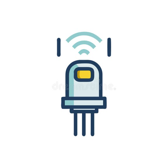 Innovative Ambient Light Sensor Vector Icon Stock Illustration ...