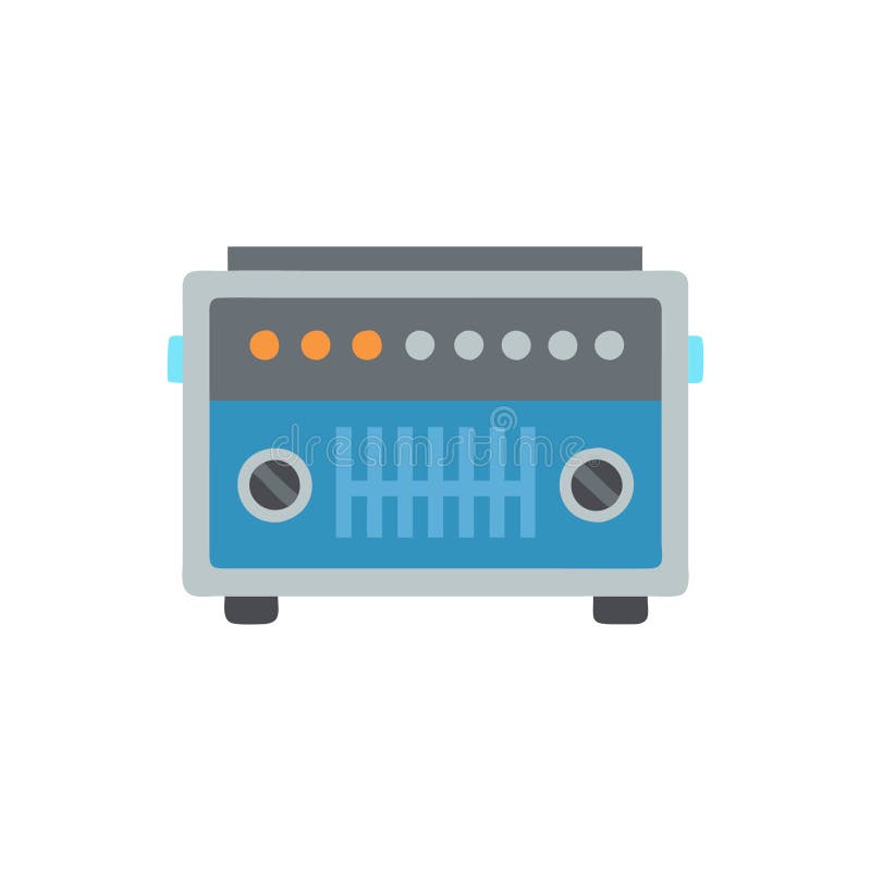 Innovative Audio Amplifier Vector Icon Stock Image - Illustration of ...