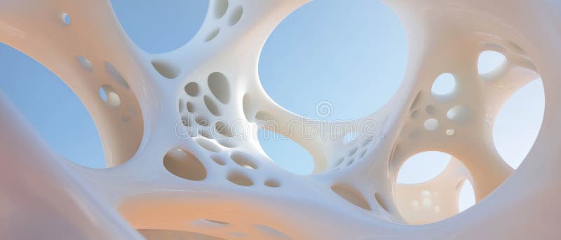 Innovative Design Showcasing Interconnected Arches and Networks in ...