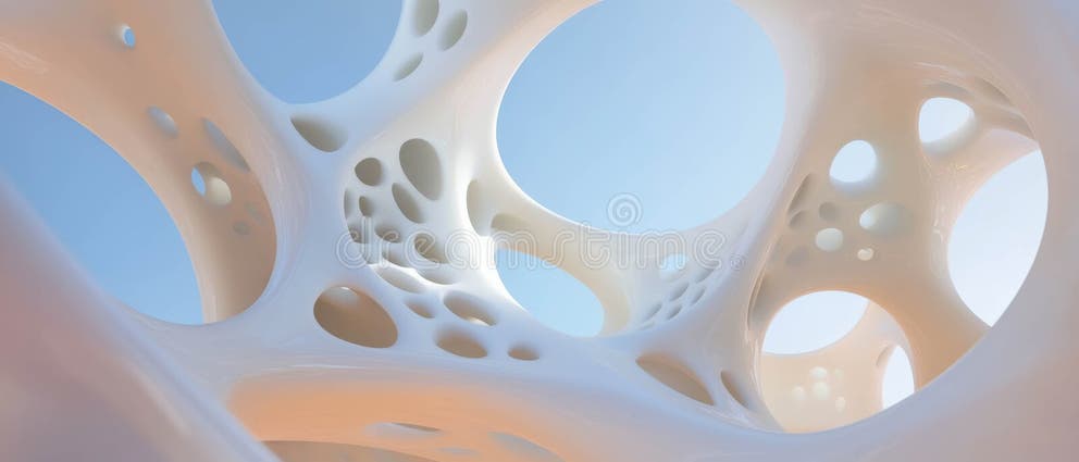 Innovative Design Showcasing Interconnected Arches and Networks in ...