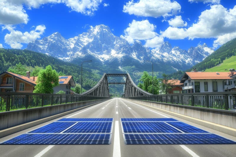 Innovative Solar Highway Design Integrates Renewable Energy Modern ...