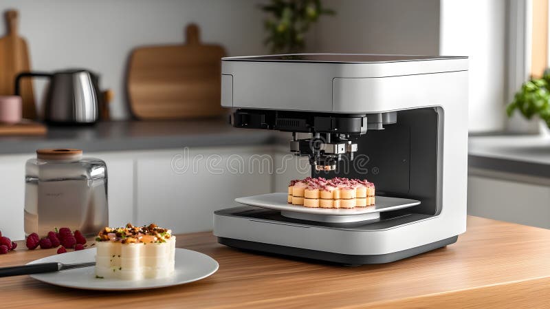 Innovative Dessert Preparation Using a Modern Automated Pastry Machine ...