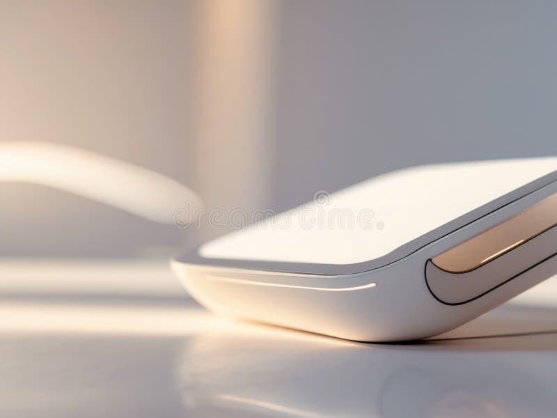 Innovative Digital Interface with Soft Lighting Stock Image - Image of ...