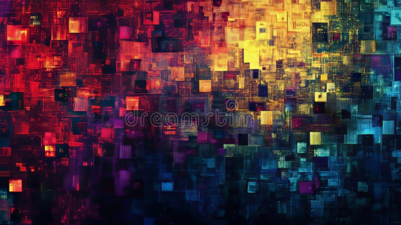 Innovative Digital Pixel Patterns for it Services in Communication ...