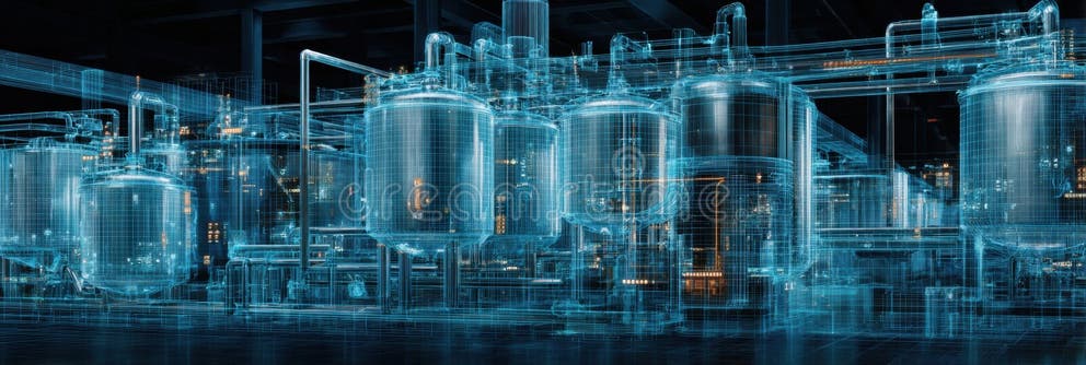 Innovative Digital Representation of an Artificial Intelligence Brewing ...