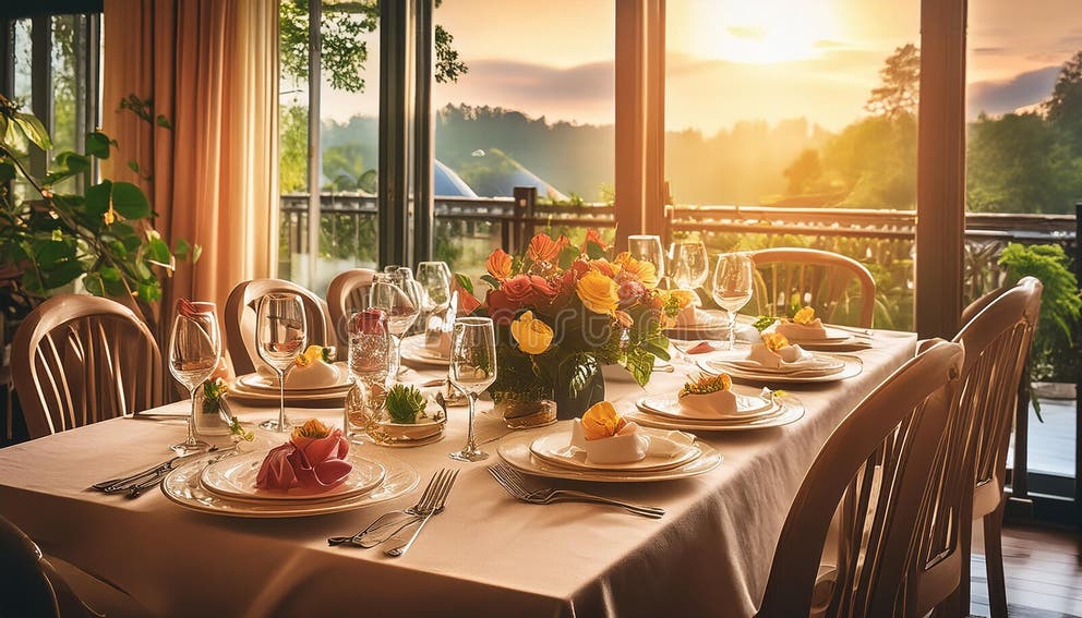 Innovative Dish on Table with Fresh Mood Stock Image - Image of dish ...