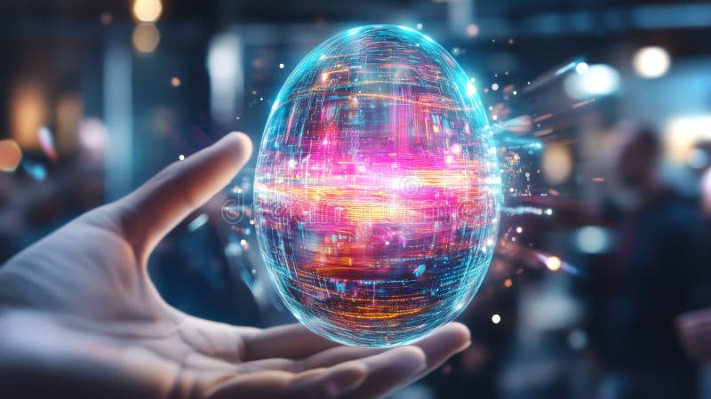 Innovative Display of Interactive Technology in Futuristic Setting ...