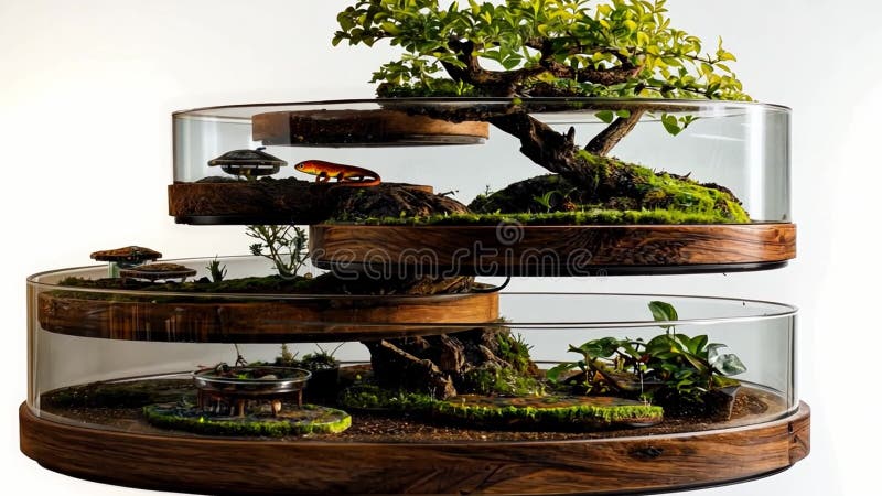 An Innovative Display of Nature Captured in a Unique Terrarium Design ...