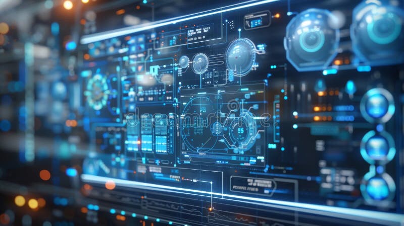 Innovative Display Showcasing Energy Flow and Clean Technology with ...