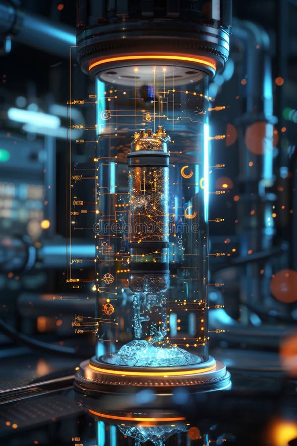 Innovative Display Showcasing Hydrogen Fuel Cell Energy Flow and ...