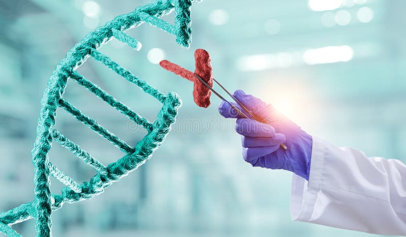 Innovative DNA Technologies in Science and Medicine Stock Image - Image ...