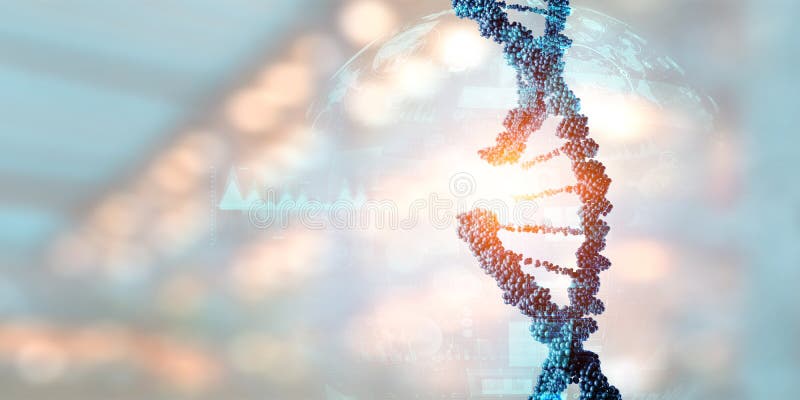 Innovative DNA Technologies in Science and Medicine Stock Photo - Image ...