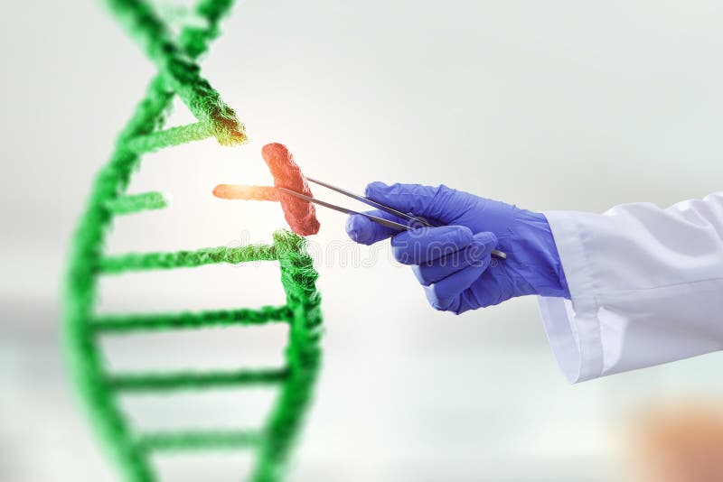 Innovative DNA Technologies in Science and Medicine Stock Photo - Image ...
