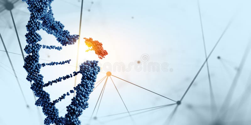 Innovative DNA Technologies in Science and Medicine Stock Photo - Image ...