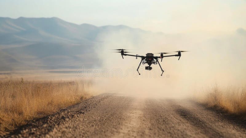 Innovative Drone Patrolling Border Areas for Surveillance and Safety ...