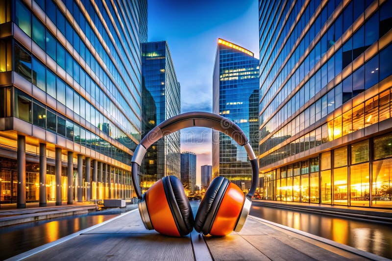 Innovative Ear Muffs in a Modern Urban Landscape Architectural ...