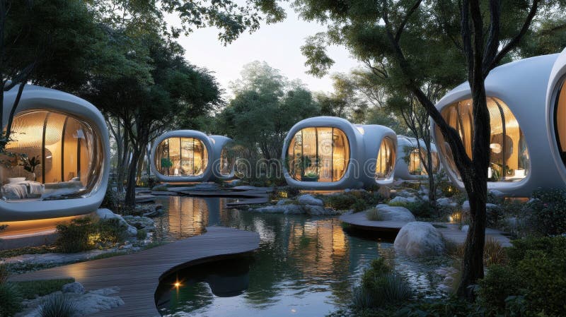 Innovative Eco-tech Integrated into Futuristic Architectural Designs ...