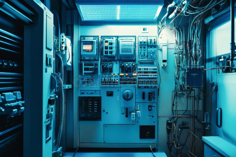 Innovative Electrical Panel Showcasing Advanced Control System in a ...