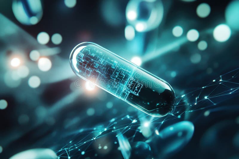 Innovative Encapsulation Technology Showcasing Digital Circuit Design ...