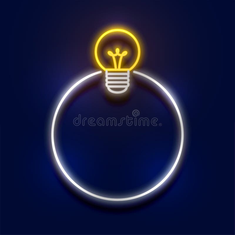 Innovative Energy Idea Concept with Creative Light Bulb Sign Stock ...