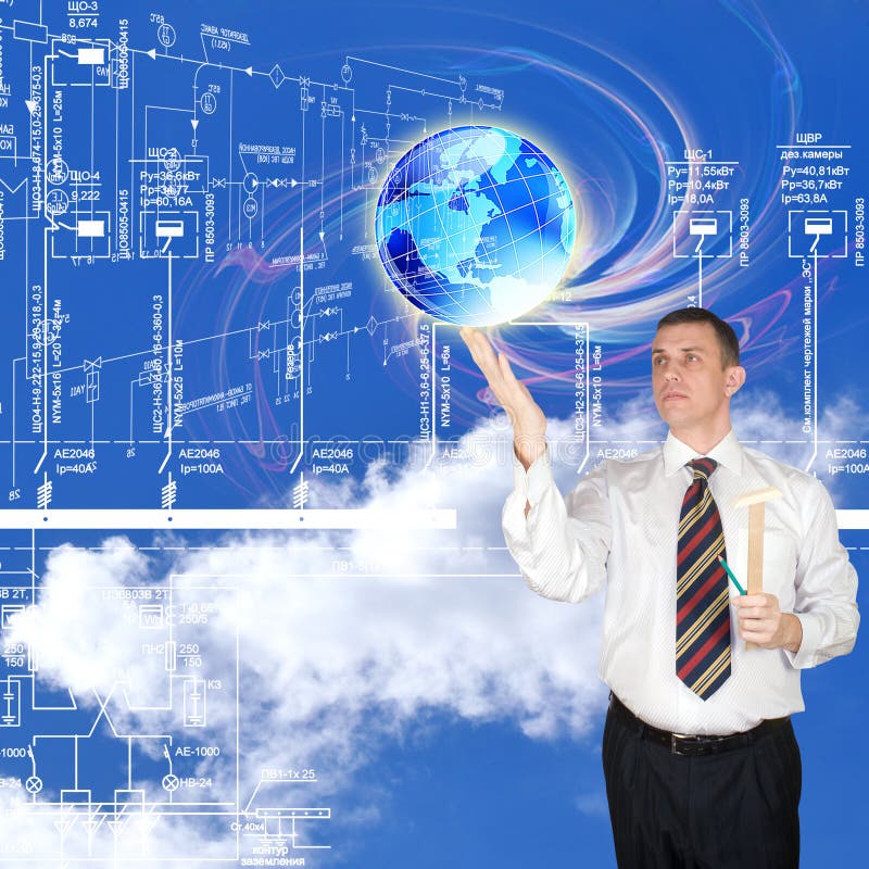 Innovative Engineering Designing Stock Image - Image of communication ...