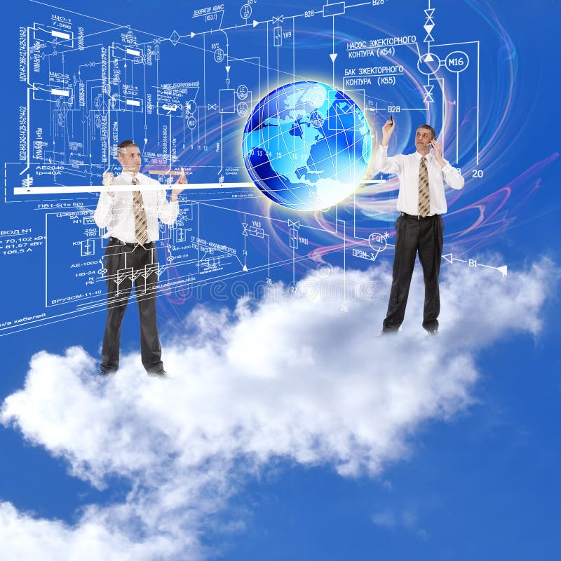 Innovative Engineering Designing Stock Image - Image of blueprint ...